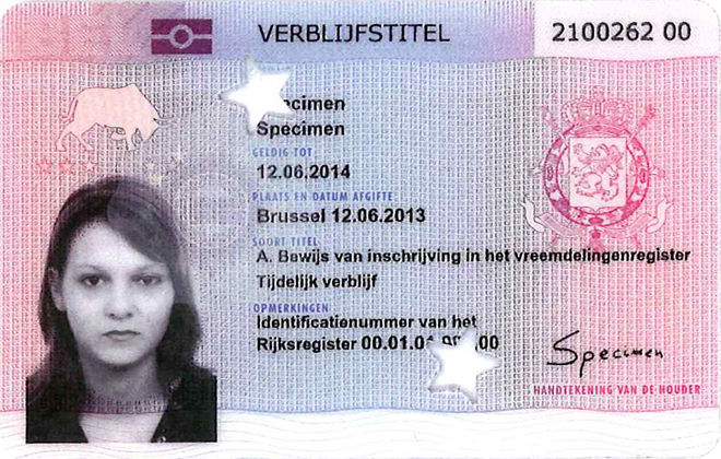 Identiteitskaart voor vreemdelingen - Gemeente Kortemark